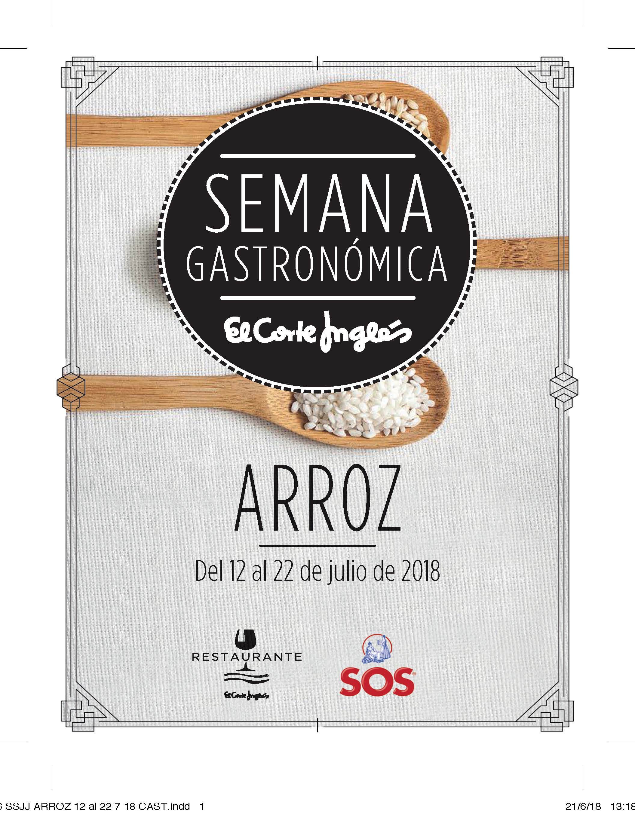El Corte Inglés acoge en sus restaurantes la Semana Gastronómica de los ...