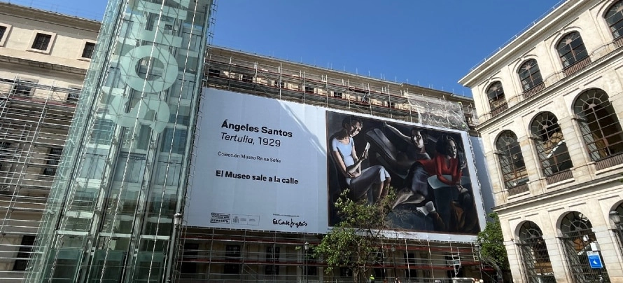 El Reina Sofía se cubre con obras emblemáticas de su Colección durante ...