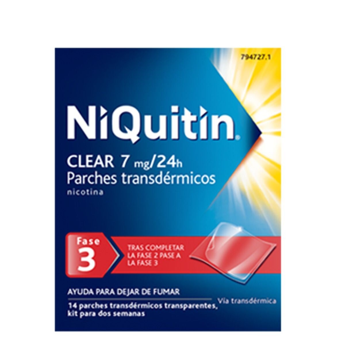 Niquitin Clear 7 mg/24 h Sistemas Transdérmicos - 14 Pensos · Niquitin ...