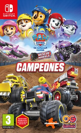 Patrulha Pata Rescue Wheels: Campeonato - Nintendo Switch · Outright ...