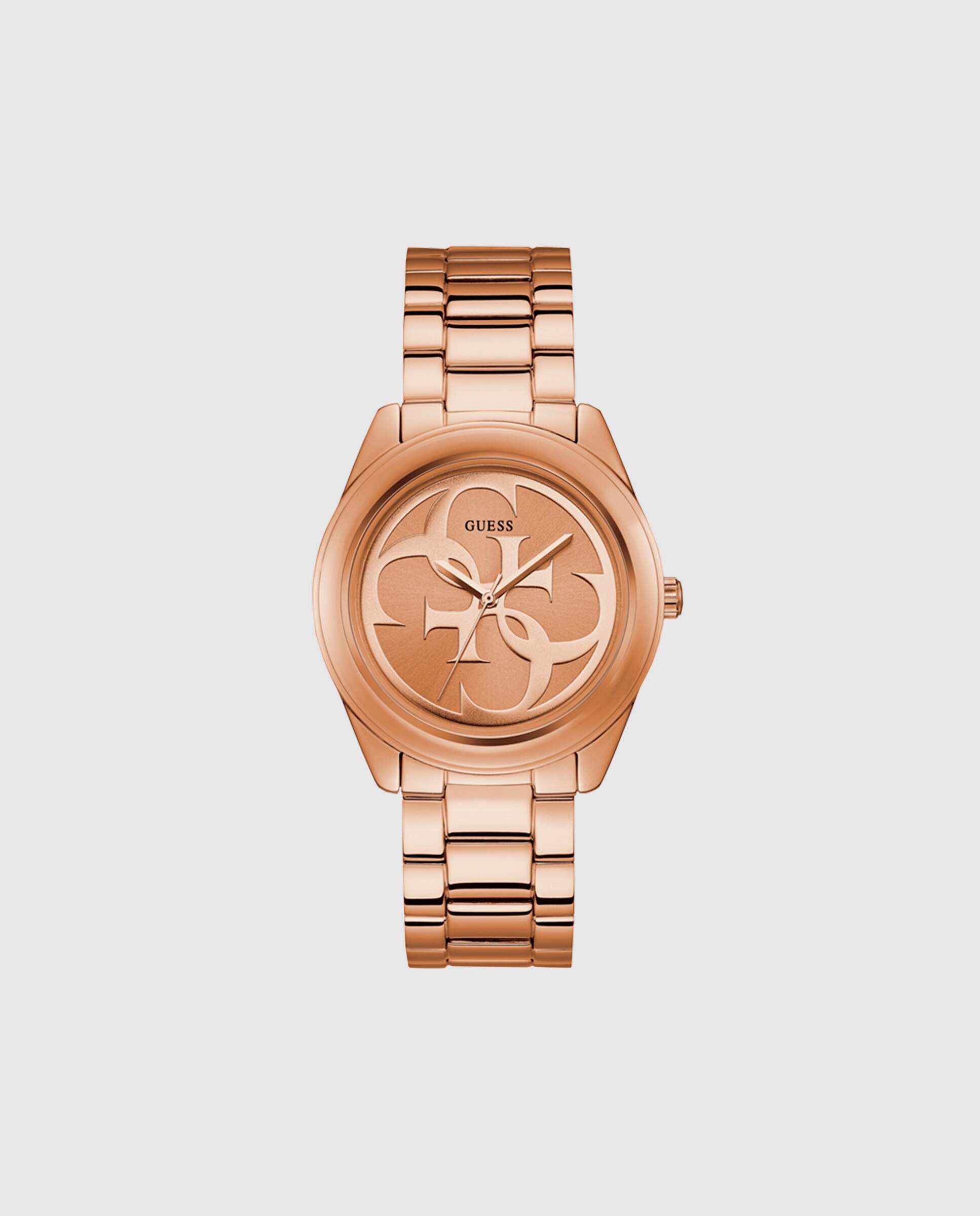 Relógio G Twist W1082L3 de Aço e Bracelete em Ouro Rosa · Guess · El ...