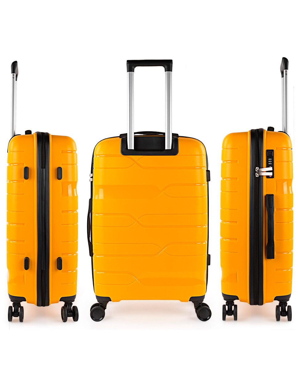 Conjunto de Trolleys (Cabine, Médio e Grande) Sarajevo Rígidos 215L ...