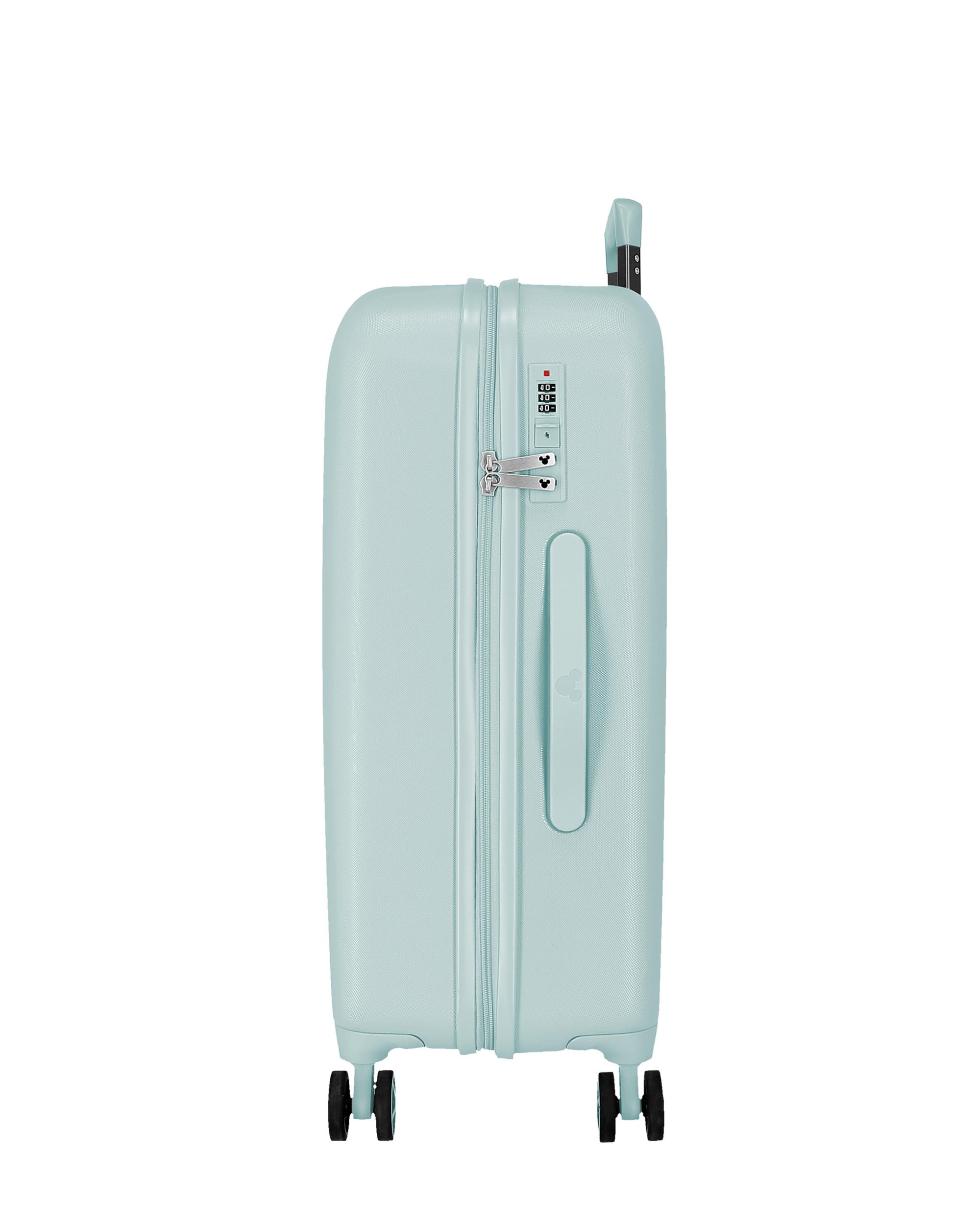 Mala Média 65 Cm Traveling With Minnie Abs Rígida com Capacidade de 63l ...