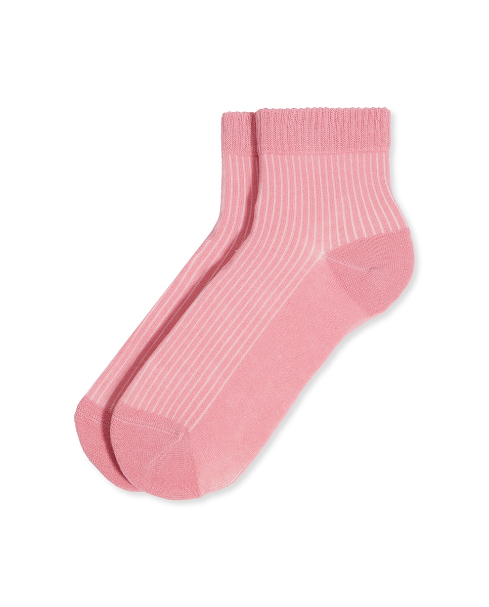 Calcetín multipack tobillero liso Rosa Soxland · El Corte Inglés