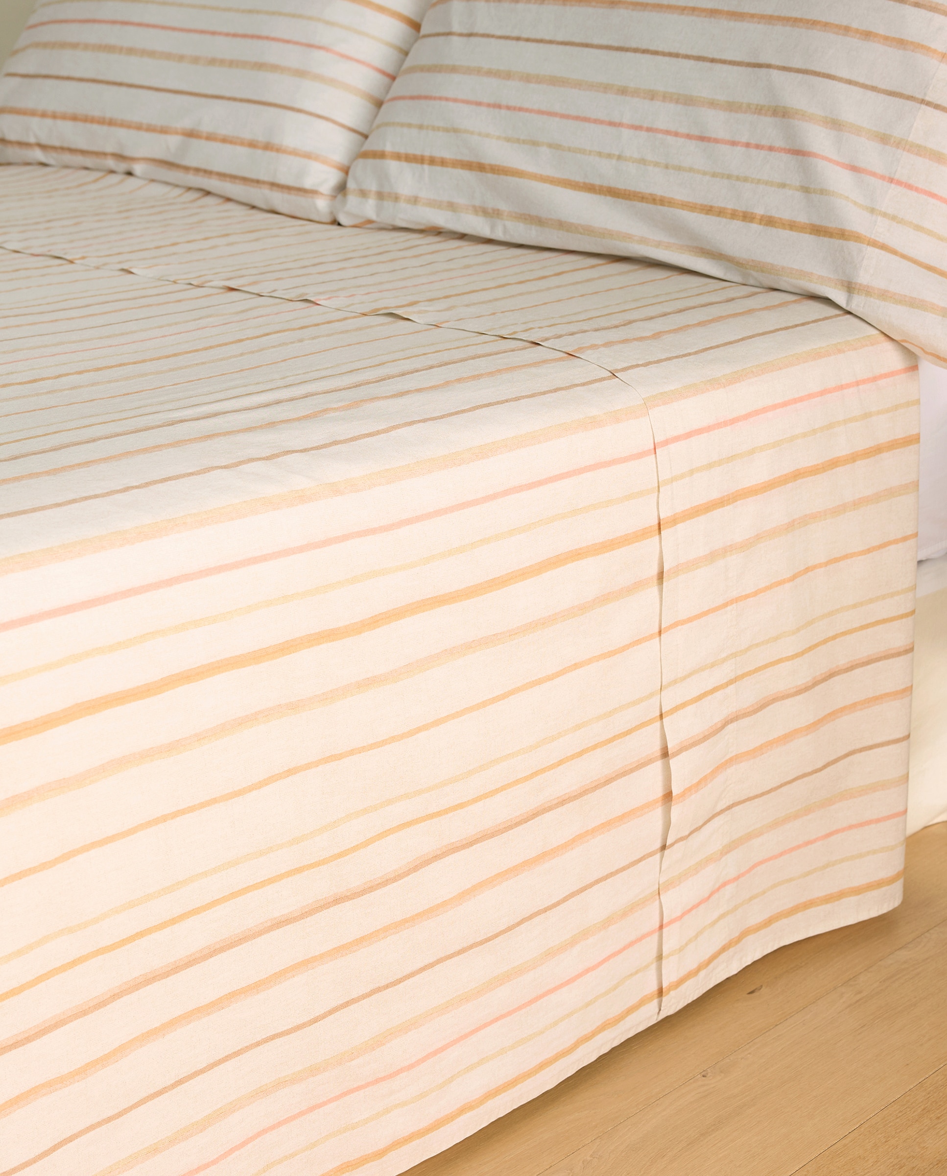 Juego de sábanas algodón Ethel Beige Cama 180 cm · El Corte Inglés