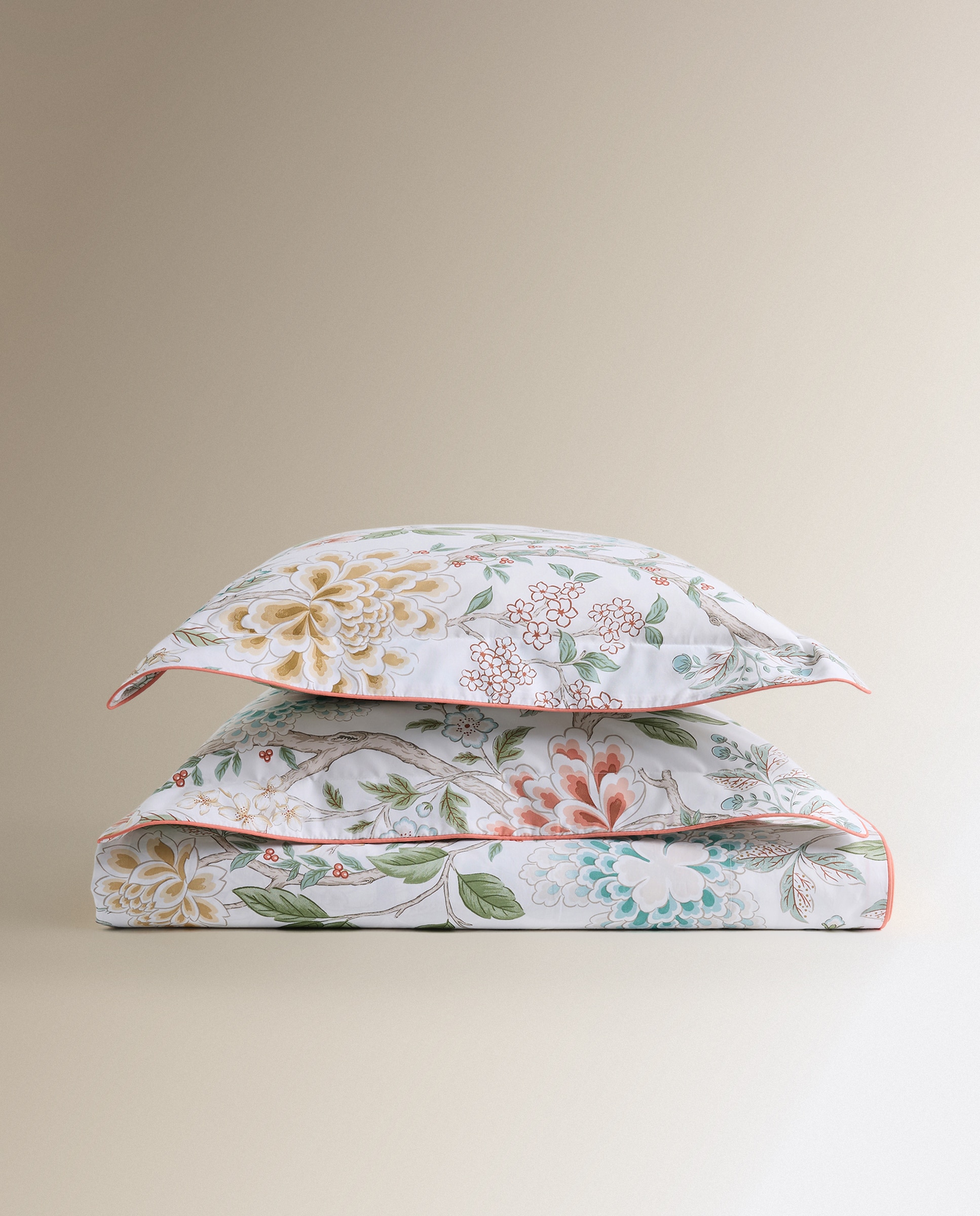 Juego de sábanas algodón Eiren Rosa Cama 180 cm · El Corte Inglés
