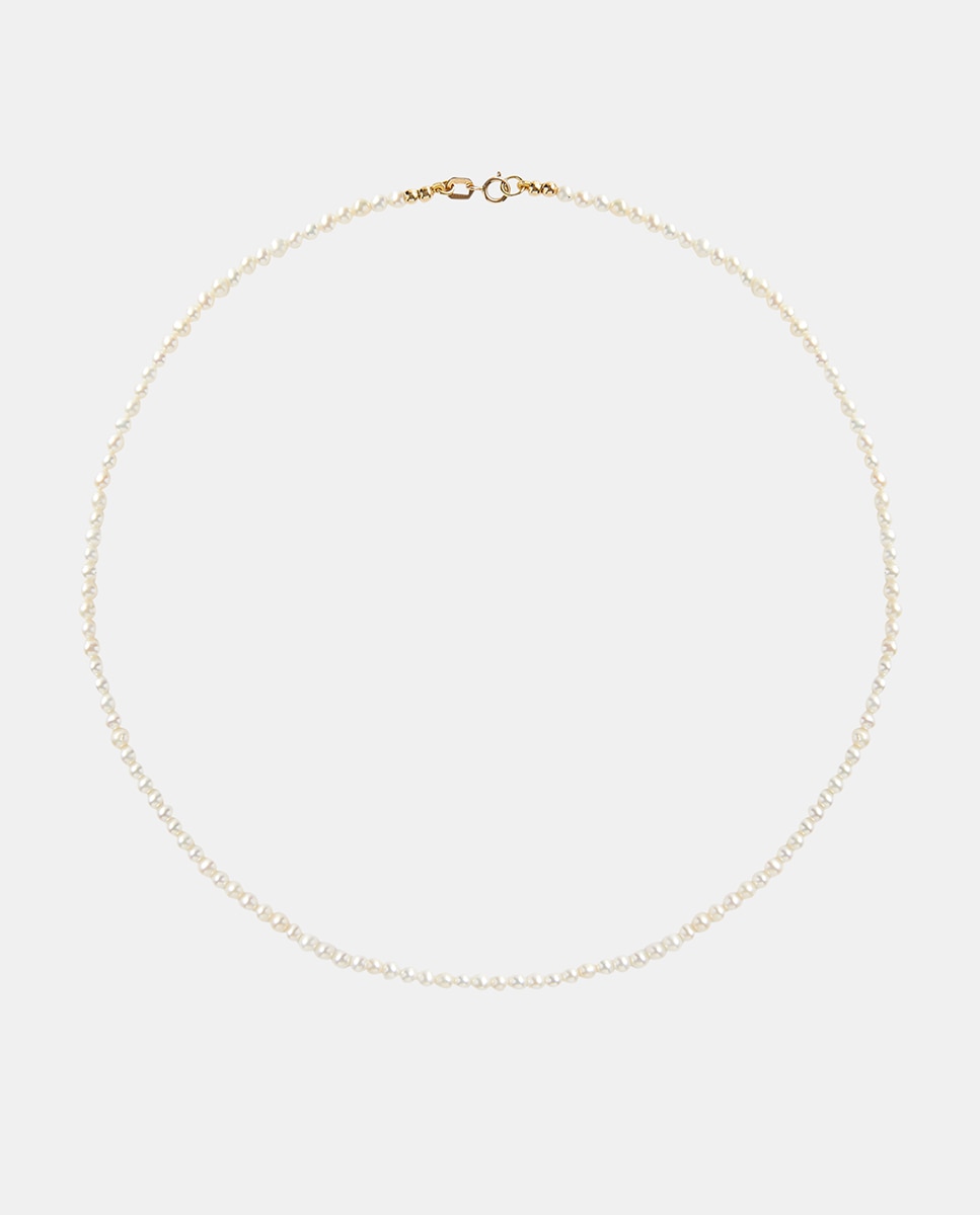 Collar de perlas blancas Blanco El Corte Inglés · El Corte Inglés