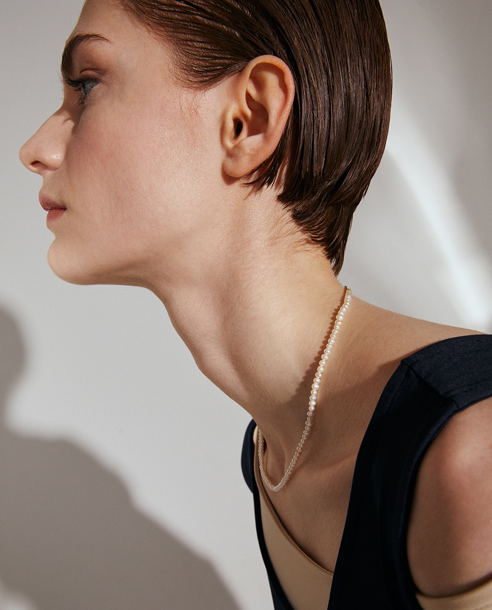 Collar de perlas blancas Blanco El Corte Inglés · El Corte Inglés