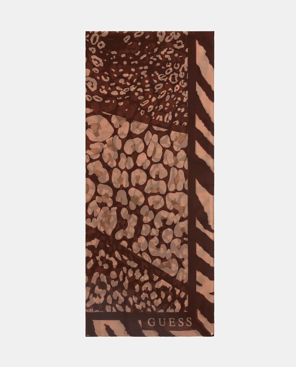 Fular de mujer con estampado animal · Guess · El Corte Inglés