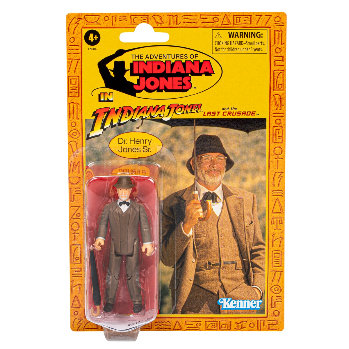 Figura Dr. Henry Jones Sr. Indiana Jones Colección Retro · Hasbro · El ...