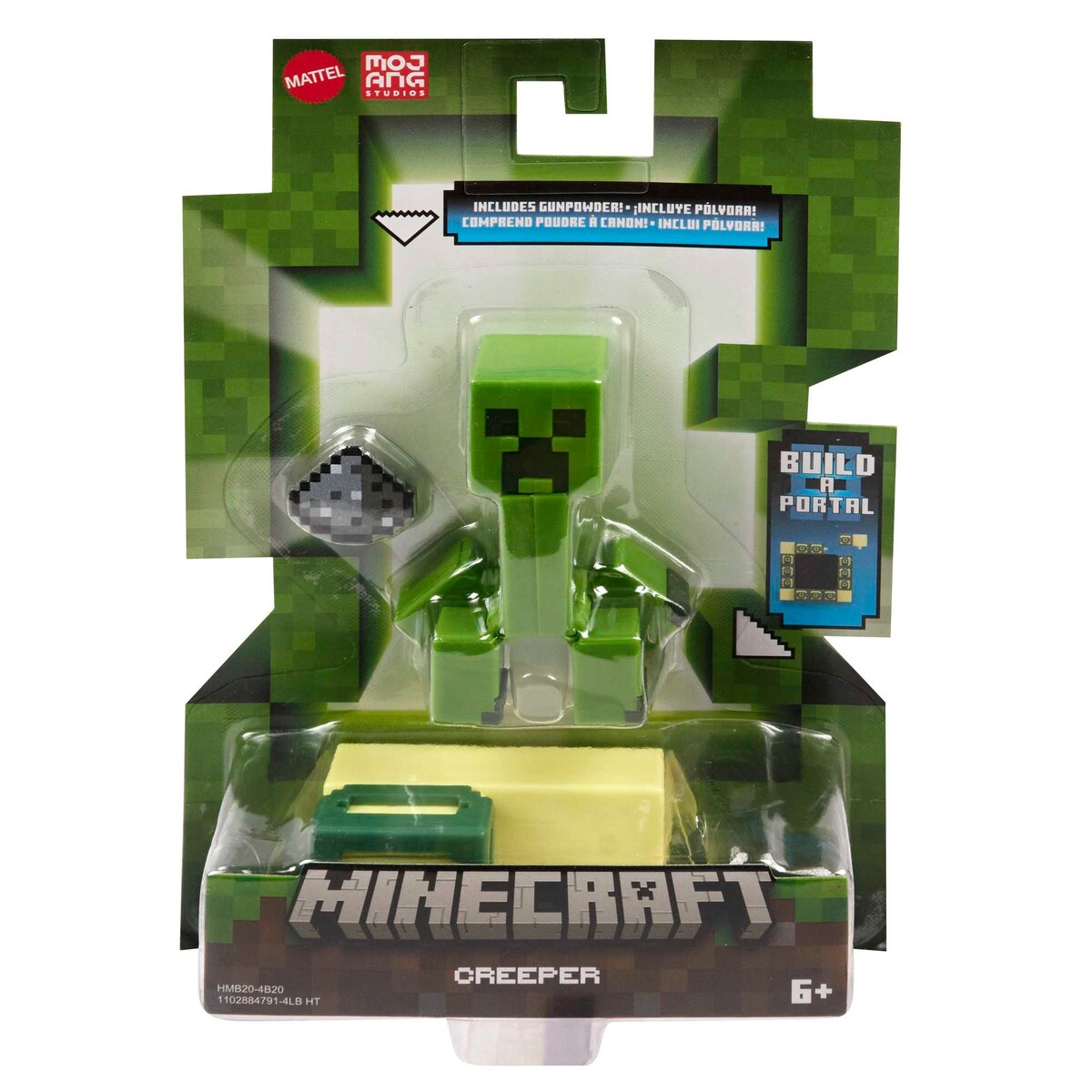 Figura de acción Creeper Minecraft modelo surtido Mattel · Mattel · El ...