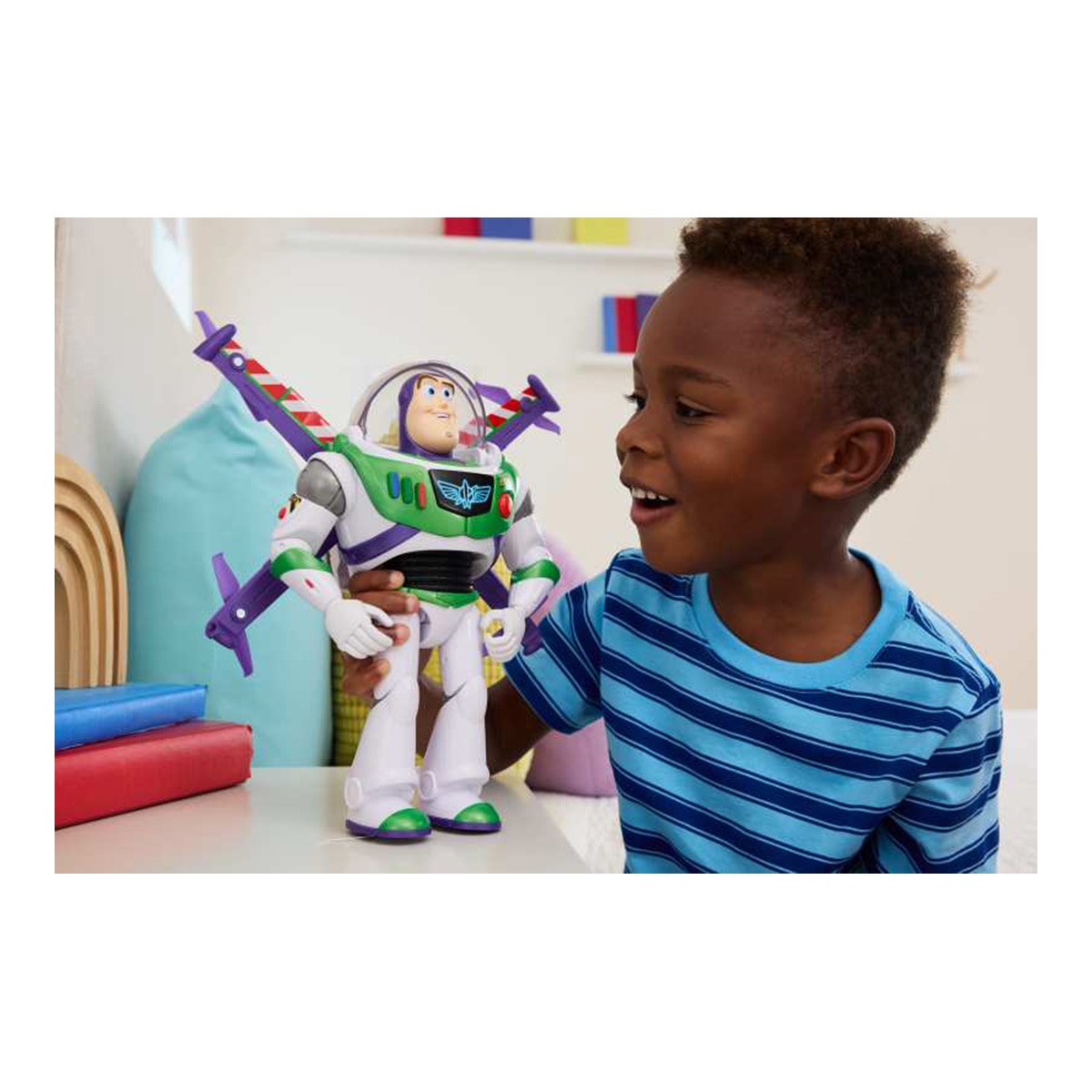 Figura 12 pulgadas Deluxe Multi Buzz Parlanchín Toy Story 5 Mattel ...