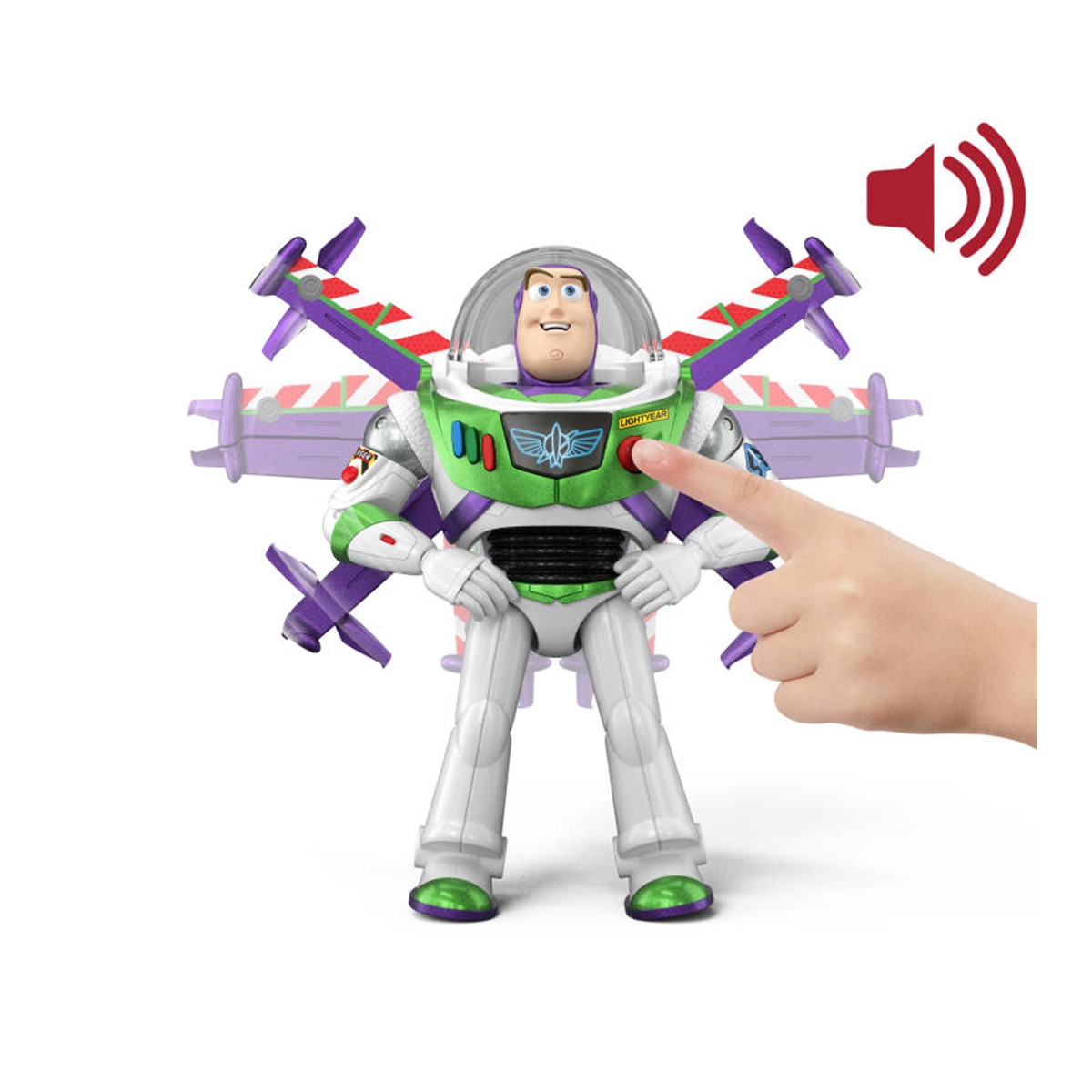 Figura 12 pulgadas Deluxe Multi Buzz Parlanchín Toy Story 5 Mattel ...