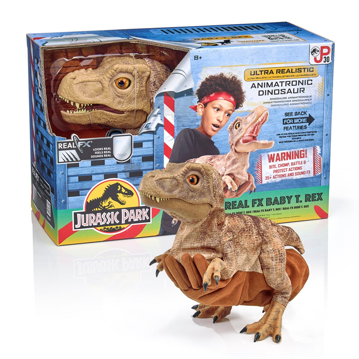 Dinosaurio Mega T-Rex Real FX · BANDAI · El Corte Inglés