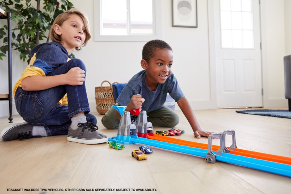 Pista para vehículos de juguete Double Loop Dash Hot Wheels · Hot ...