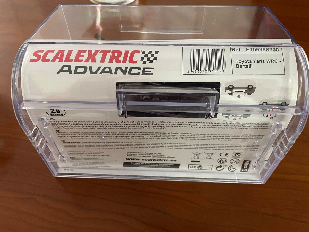 Coche Eléctrico Toyota Yaris WRC Bertelli Scalextric · Scalextric · El ...