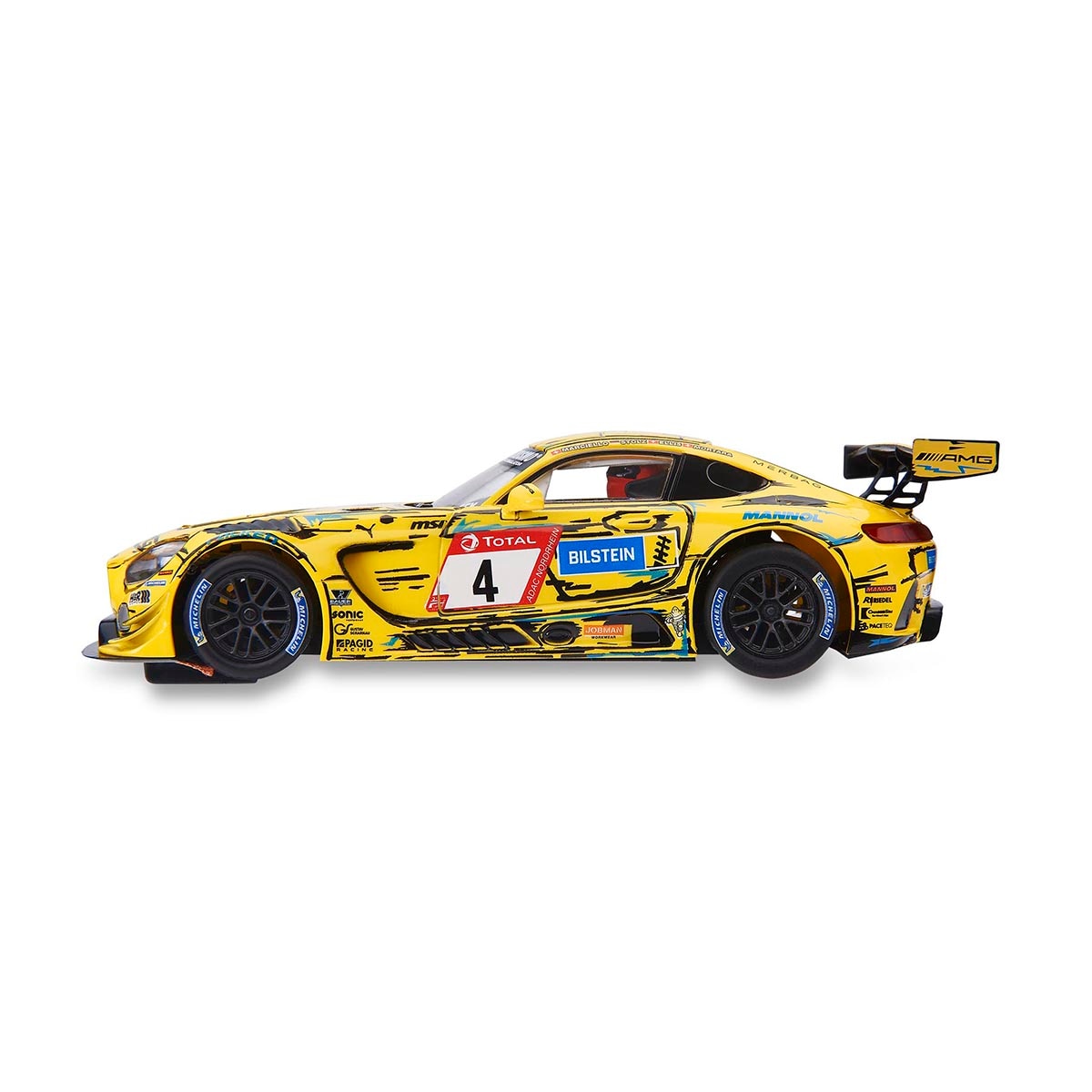 Coche de slot Mercedes AMG GT3 24h Nürburgring '23 Línea Classic Escala ...