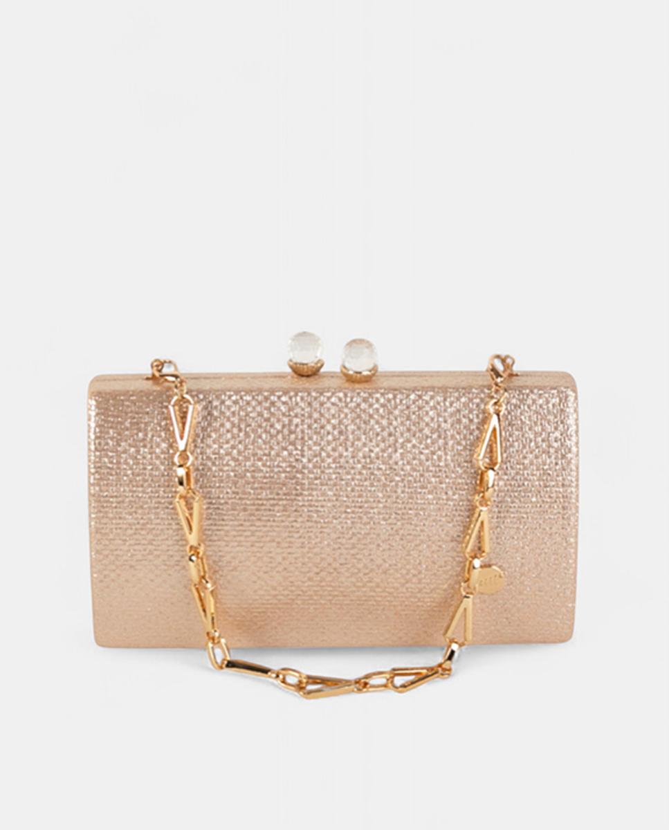 Clutch de fiesta rígido de tamaño compacto, en material sintético ...