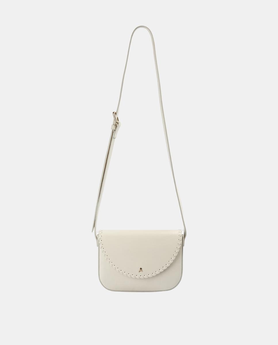 Bolso piel cruzado Crema Scalpers · El Corte Inglés