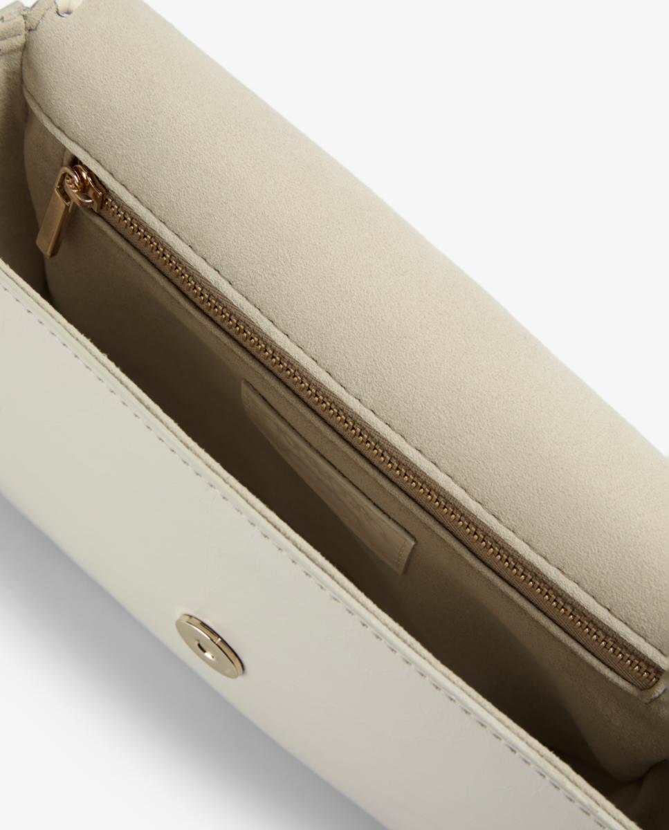 Bolso piel cruzado Crema Scalpers · El Corte Inglés