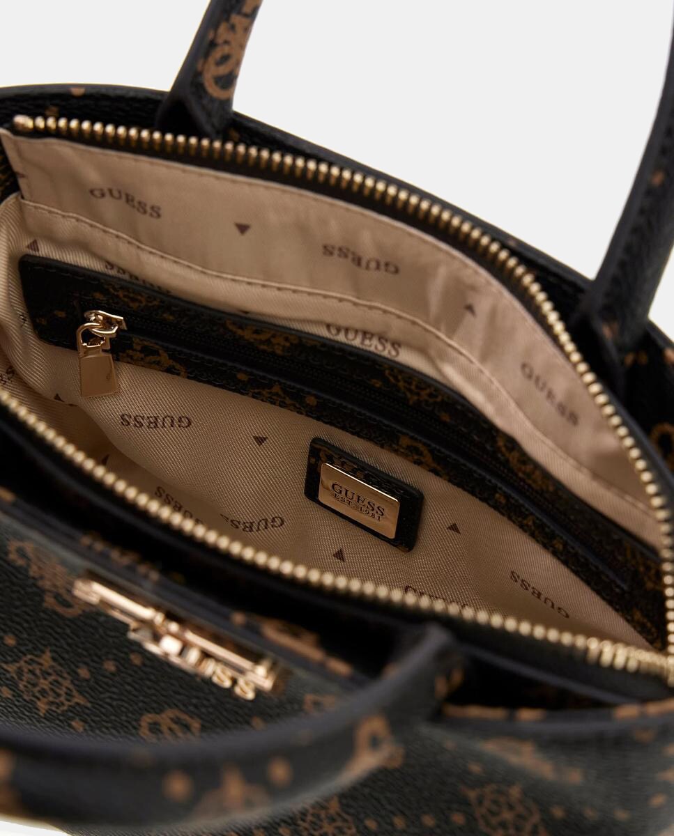 Bolso mini tote con cierre cremallera · Guess · El Corte Inglés