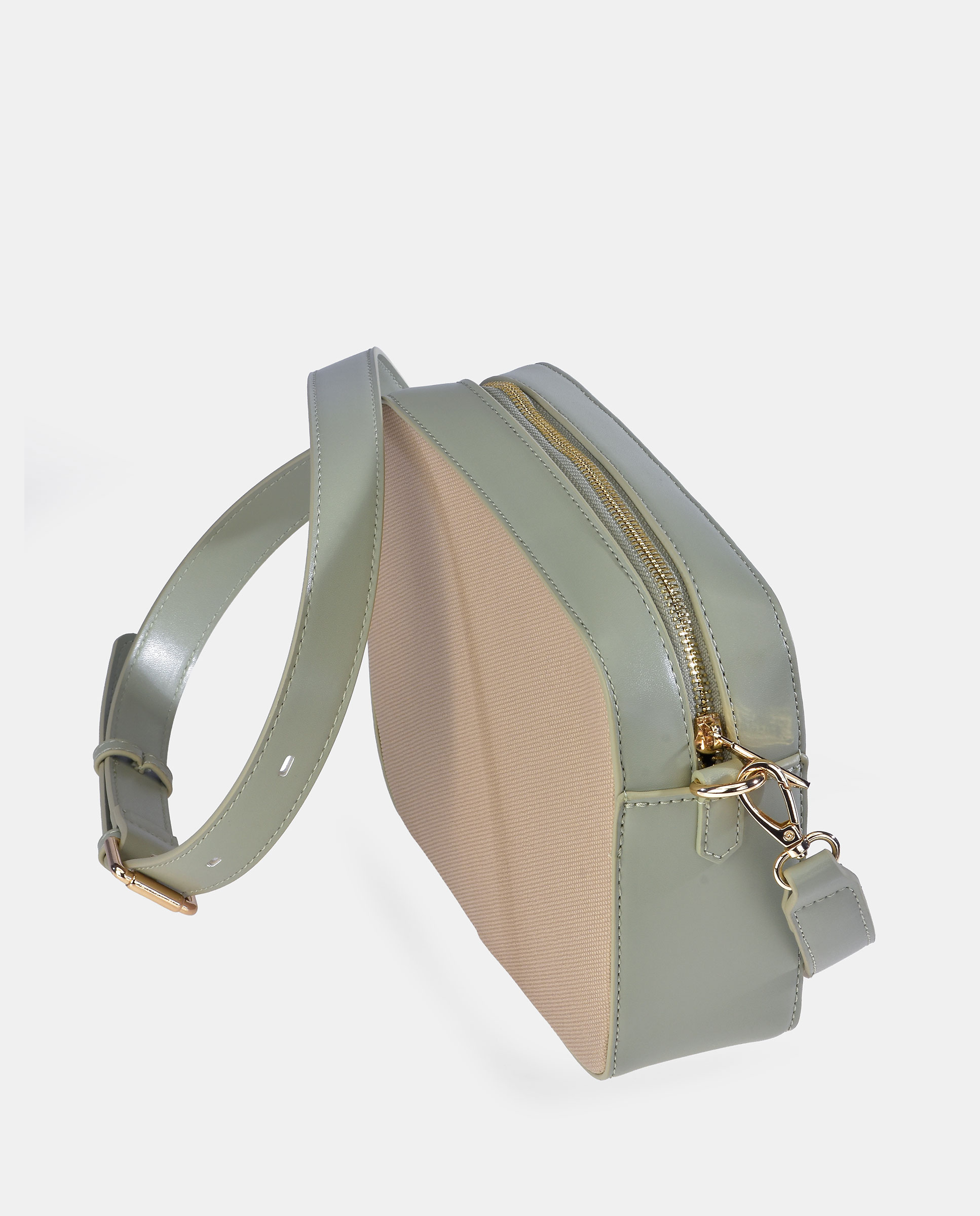 Bolso crossbody Pierre Cardin con bandolera desmontable en P.U. Verde ...