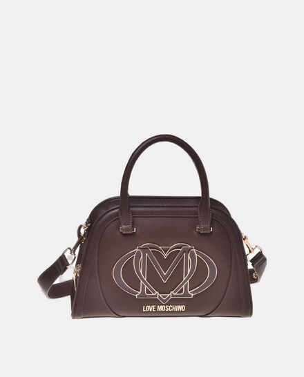 Bolso marrón con bandolera extraíble · Love Moschino · El Corte Inglés