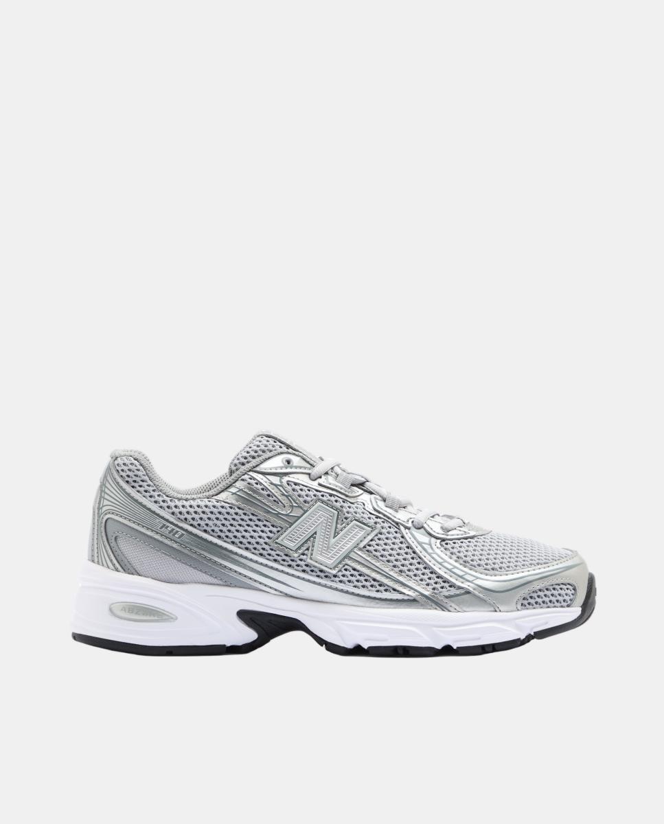 Zapatilla casual mujer 740 New Balance retro 2000 metalizada Plata · El ...