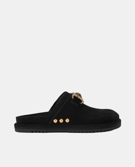 Mule mansion flat de mujer en ante con adorno · Kurt Geiger · El Corte ...