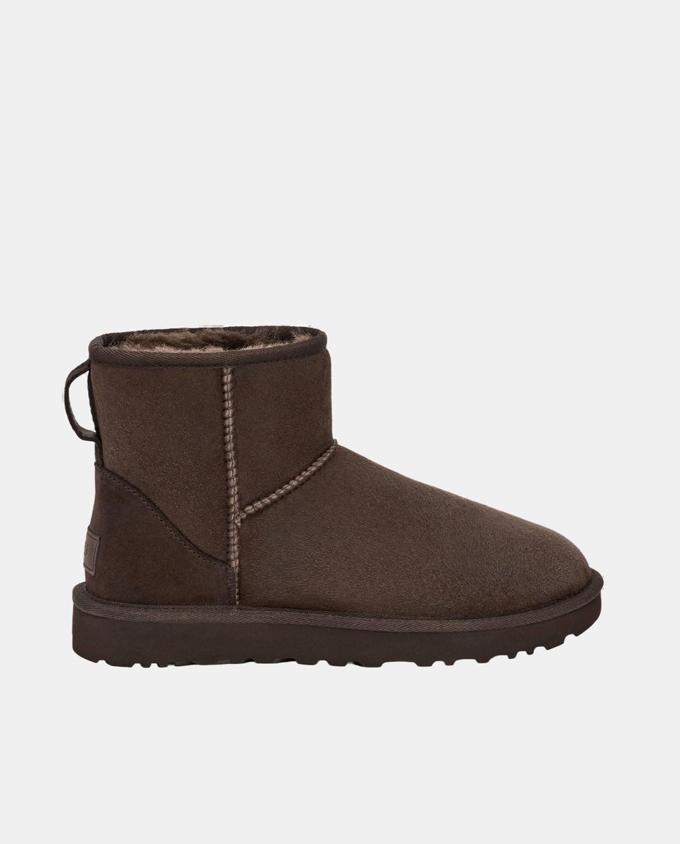 Botín plano MINI II de mujer en piel Twinface oveja y suela eva UGG ...