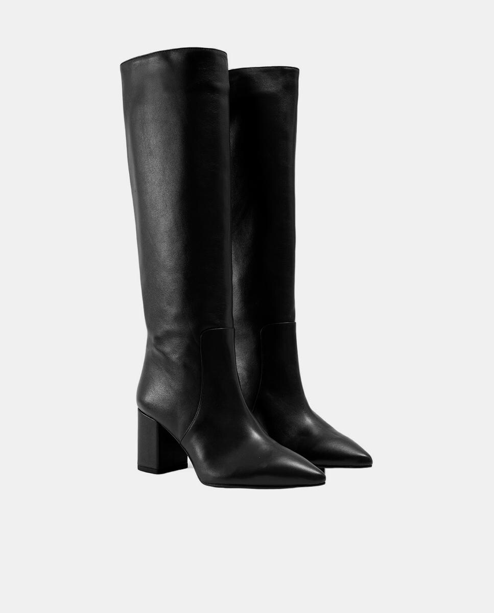 Botas de mujer tipo tubo en piel vacuno soft · Dansi · El Corte Inglés