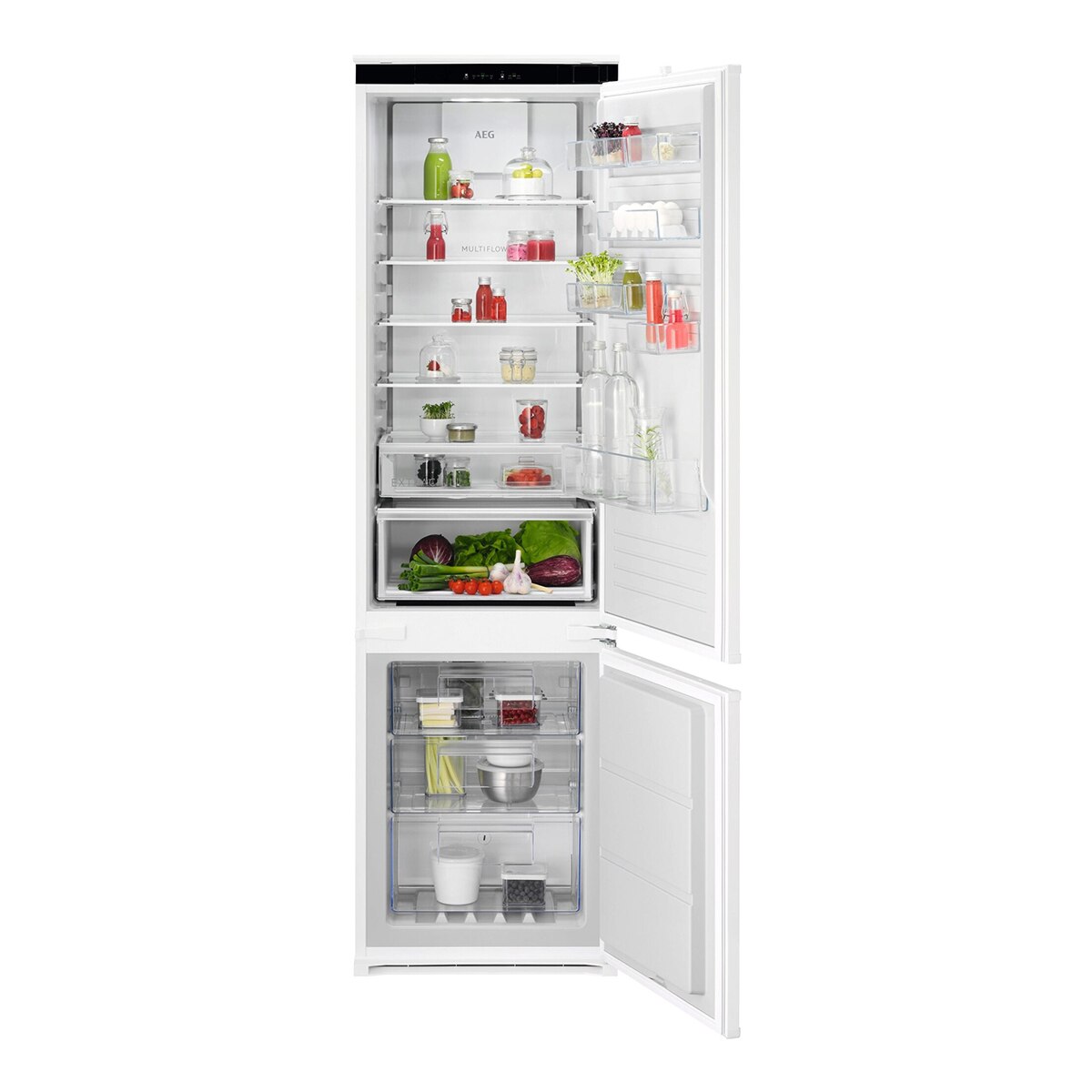 Frigorífico Combi integrable AEG Serie 6000 TwinTech No Frost ...