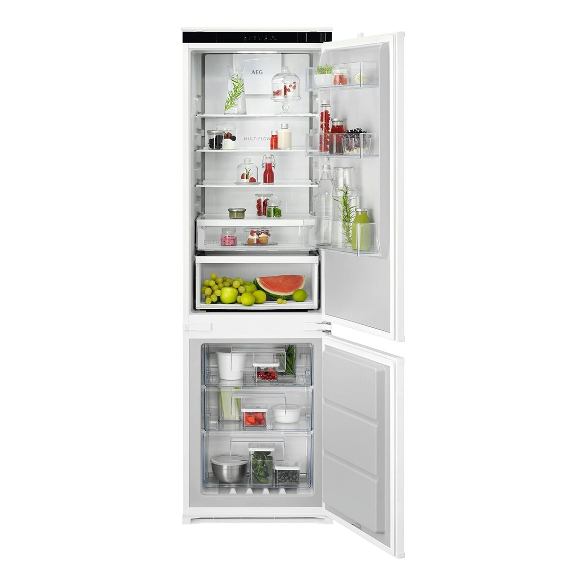 Frigorífico Combi integrable AEG Serie 6000 TwinTech No Frost ...