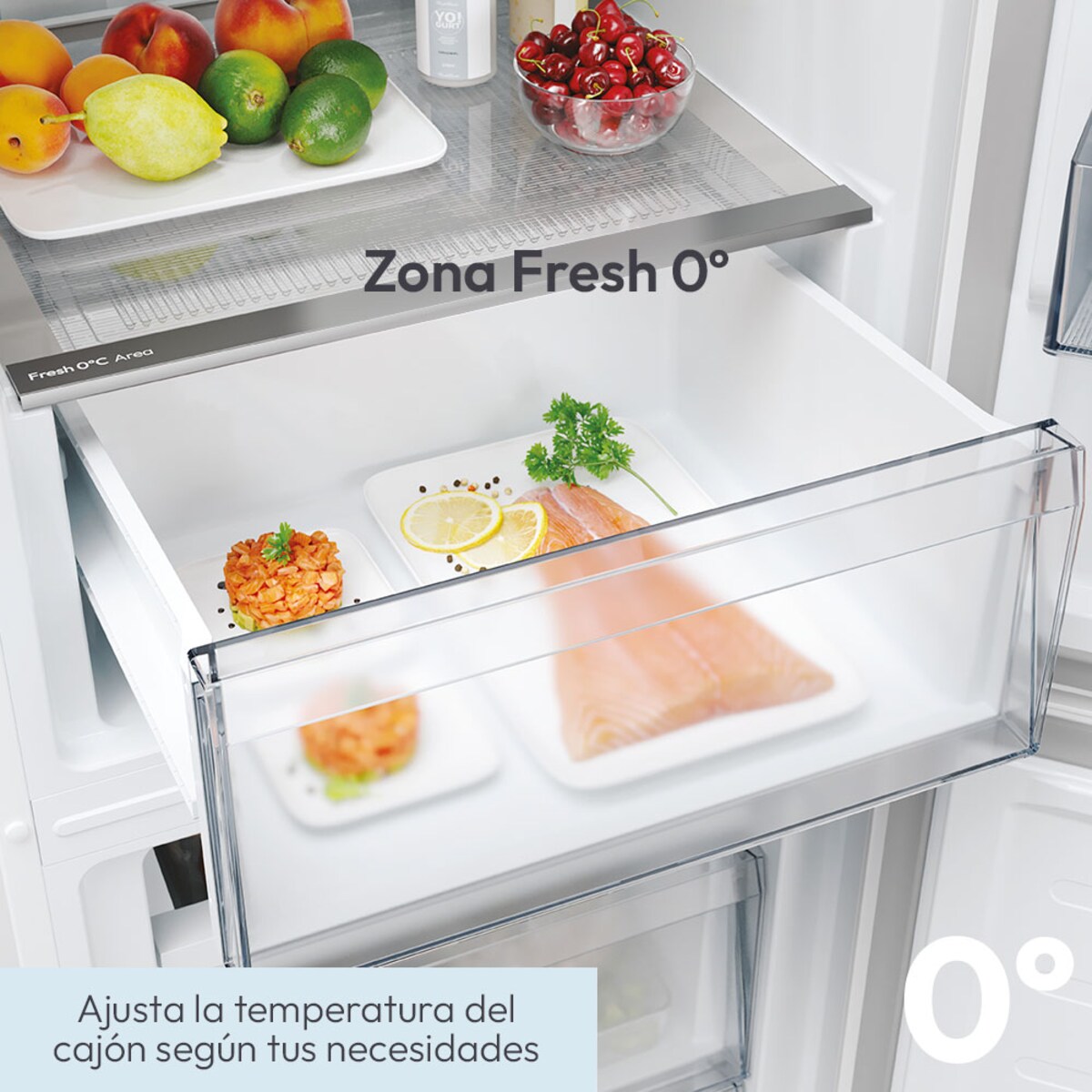 Frigorífico combi Candy Total No Frost Circle+ 1,85m de alto Fresco ...