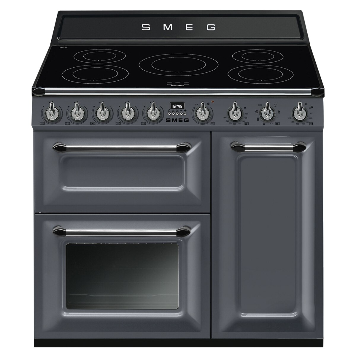 Cocina compacta Smeg 90 cm, paca inducción y 3 hornos - TR93IGR2 · Smeg ...