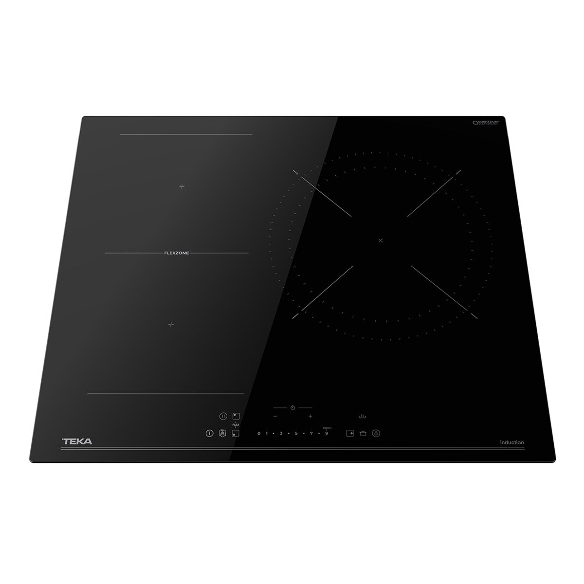 Placa inducción Teka 3 zonas de cocción y función Stop&Go - IBF 63215 ...