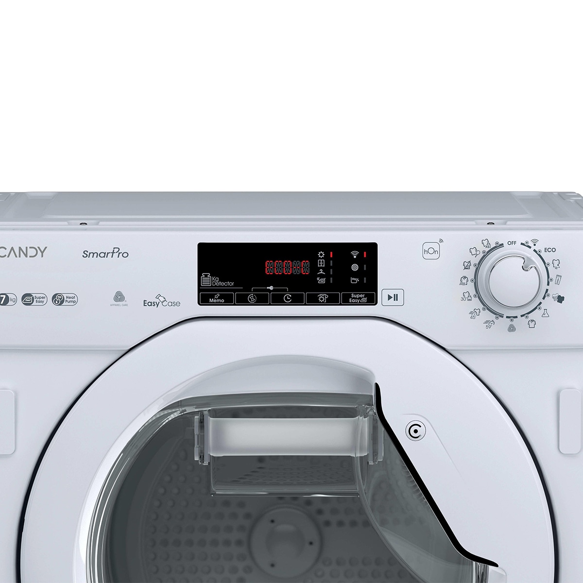 Secadora Integrable Candy 7kg, Motor AC y Gran Tambor - BCTD H7A2TE-S ...