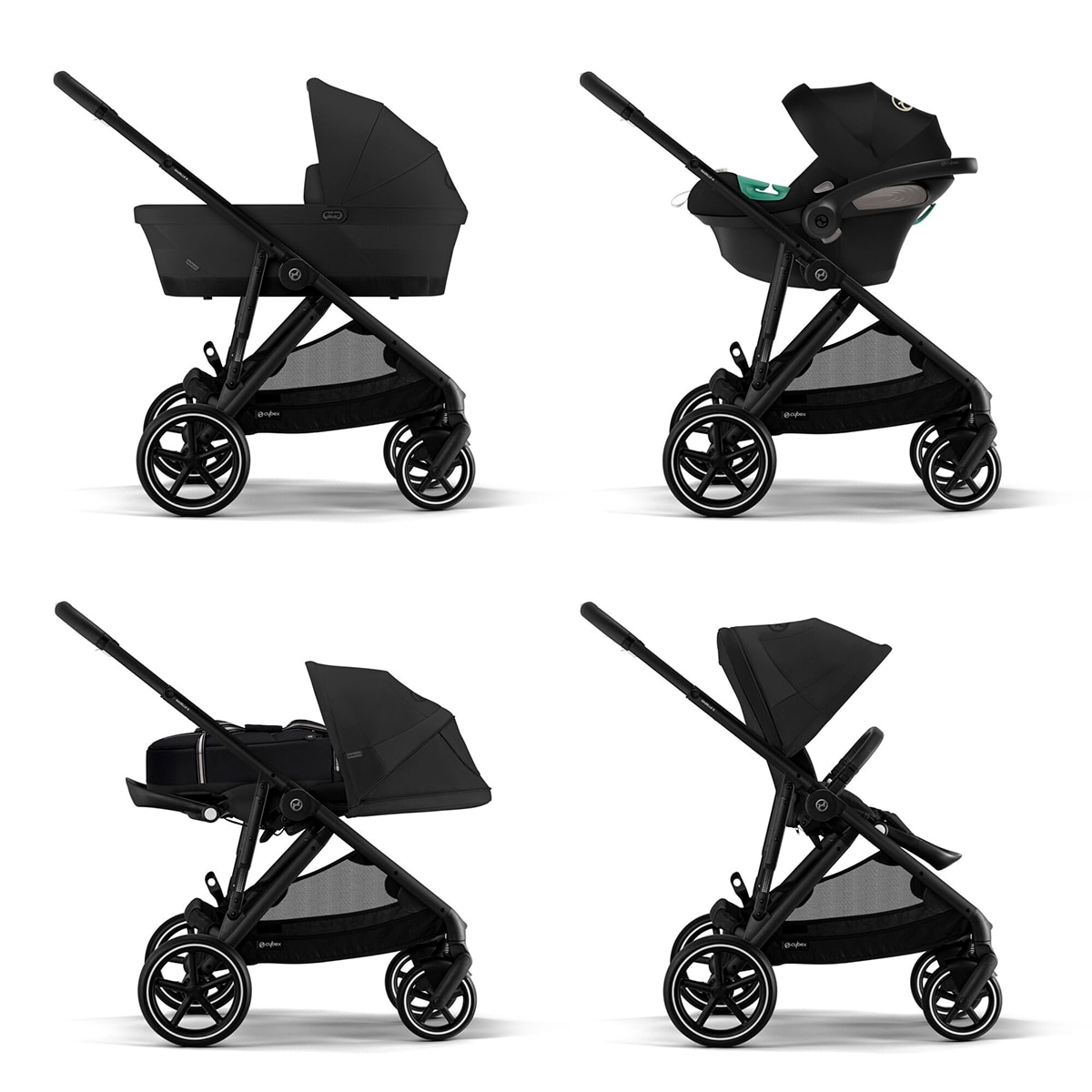 Silla de paseo CYBEX Gazelle S Negro · El Corte Inglés