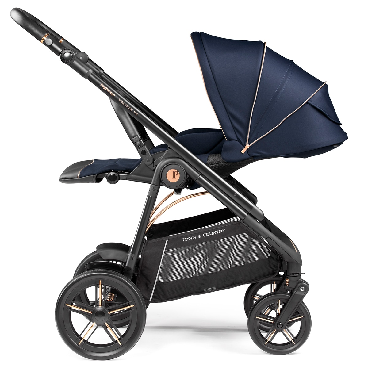 Silla de paseo Peg-Pérego Veloce Tc (Town&Country) Negro · El Corte Inglés