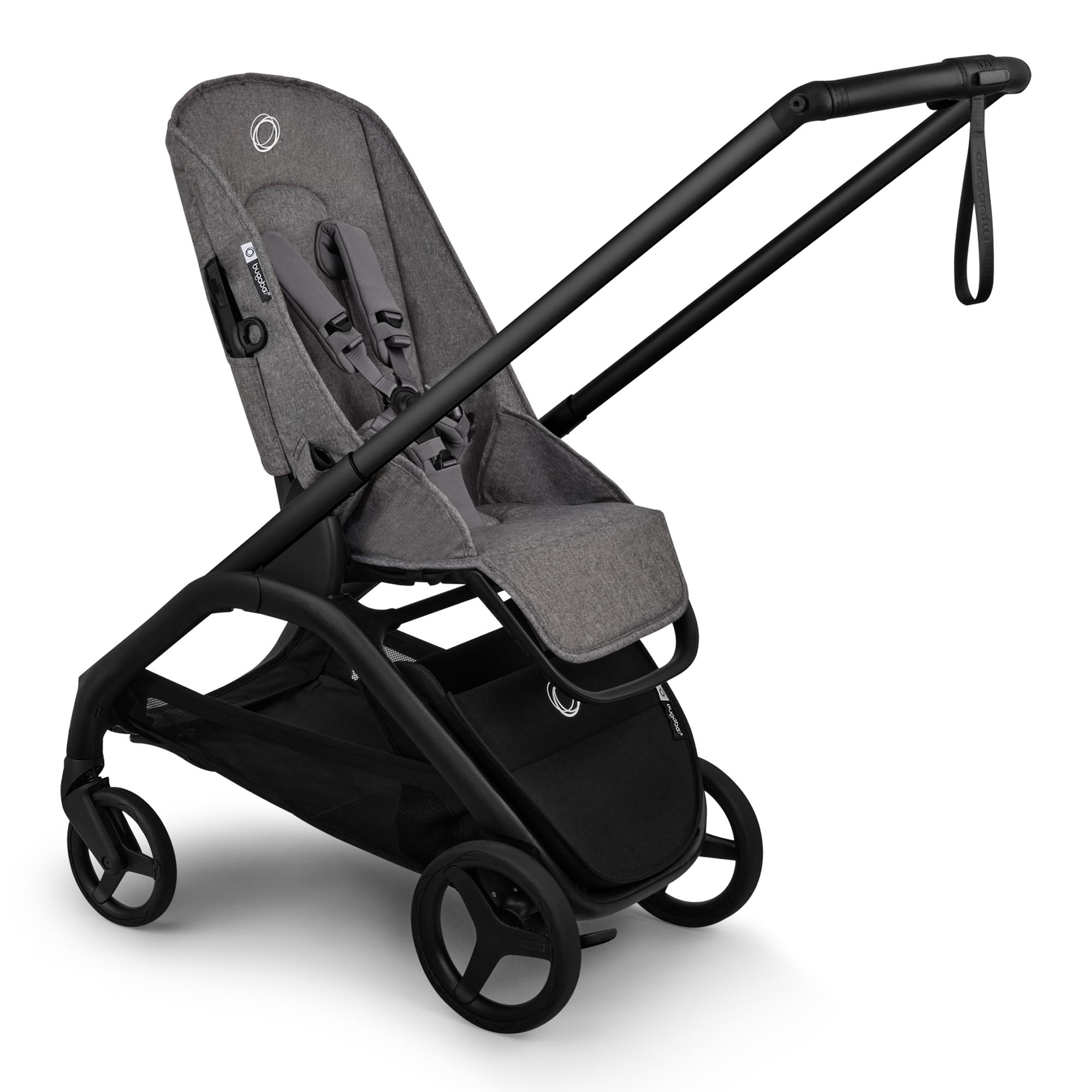 Carro de bebé Bugaboo Dragonfly Plus base gris, capota negro y capazo ...