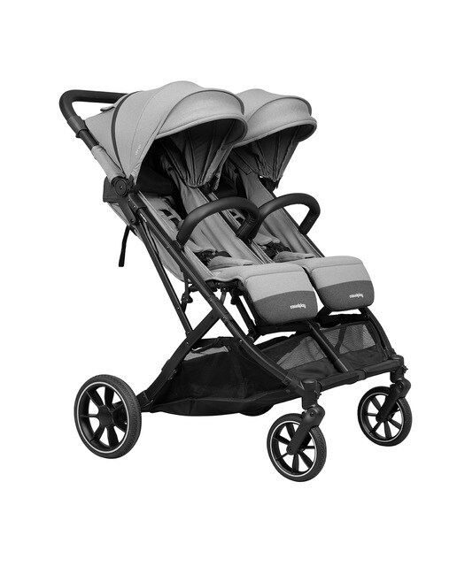 Silla de paseo gemelar Tour Twin Max Gris claro · El Corte Inglés