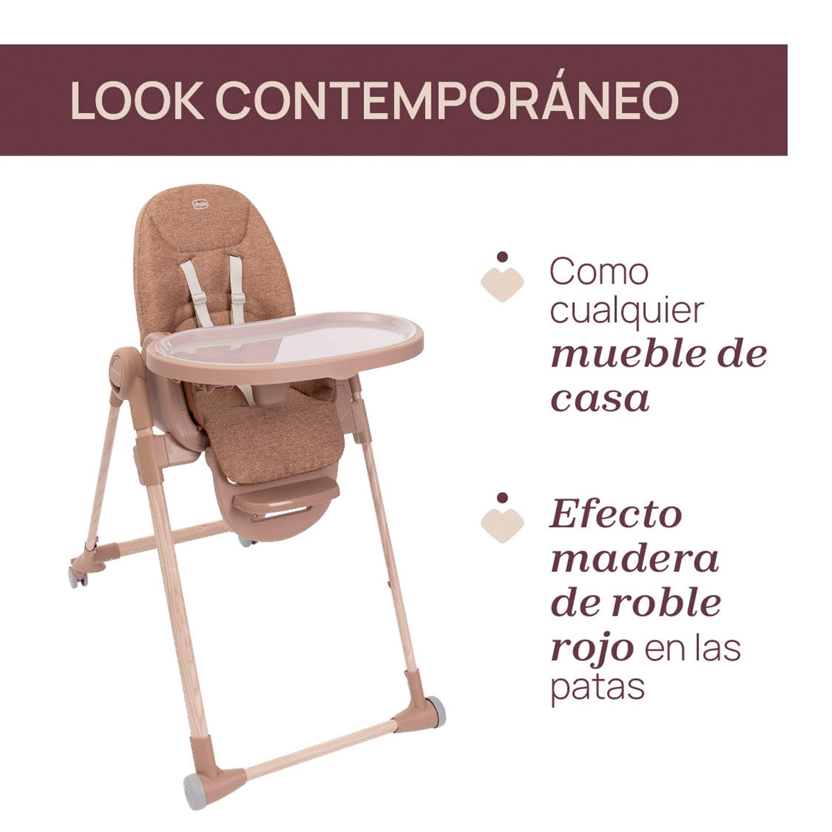 Trona Chicco Polly Armonia Rojo · El Corte Inglés