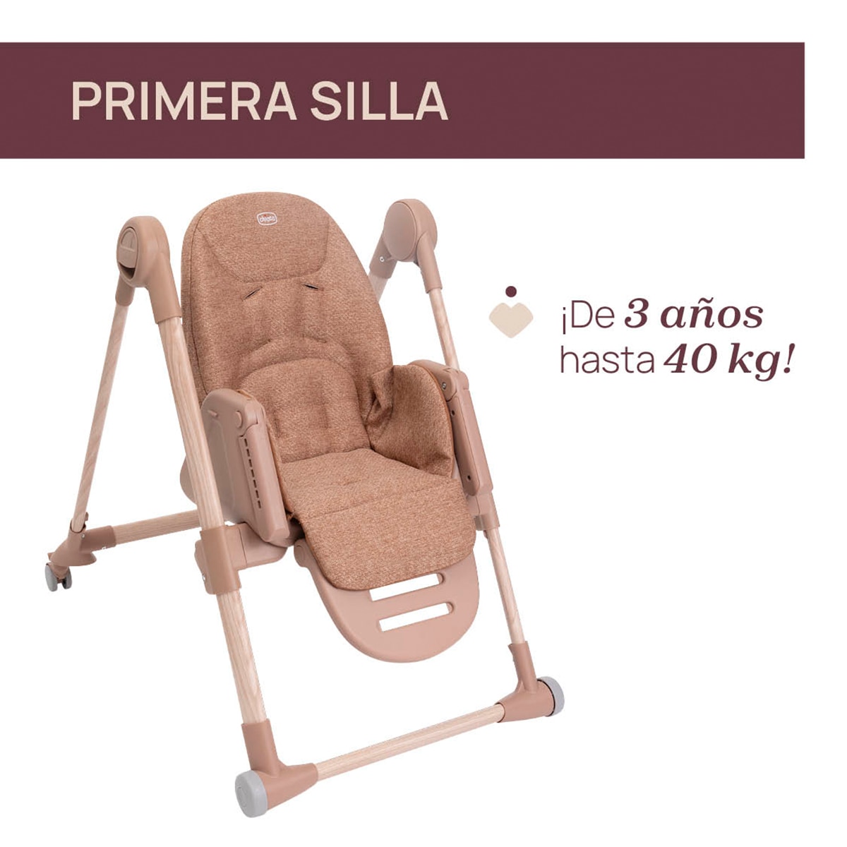 Trona Chicco Polly Armonia Rojo · El Corte Inglés