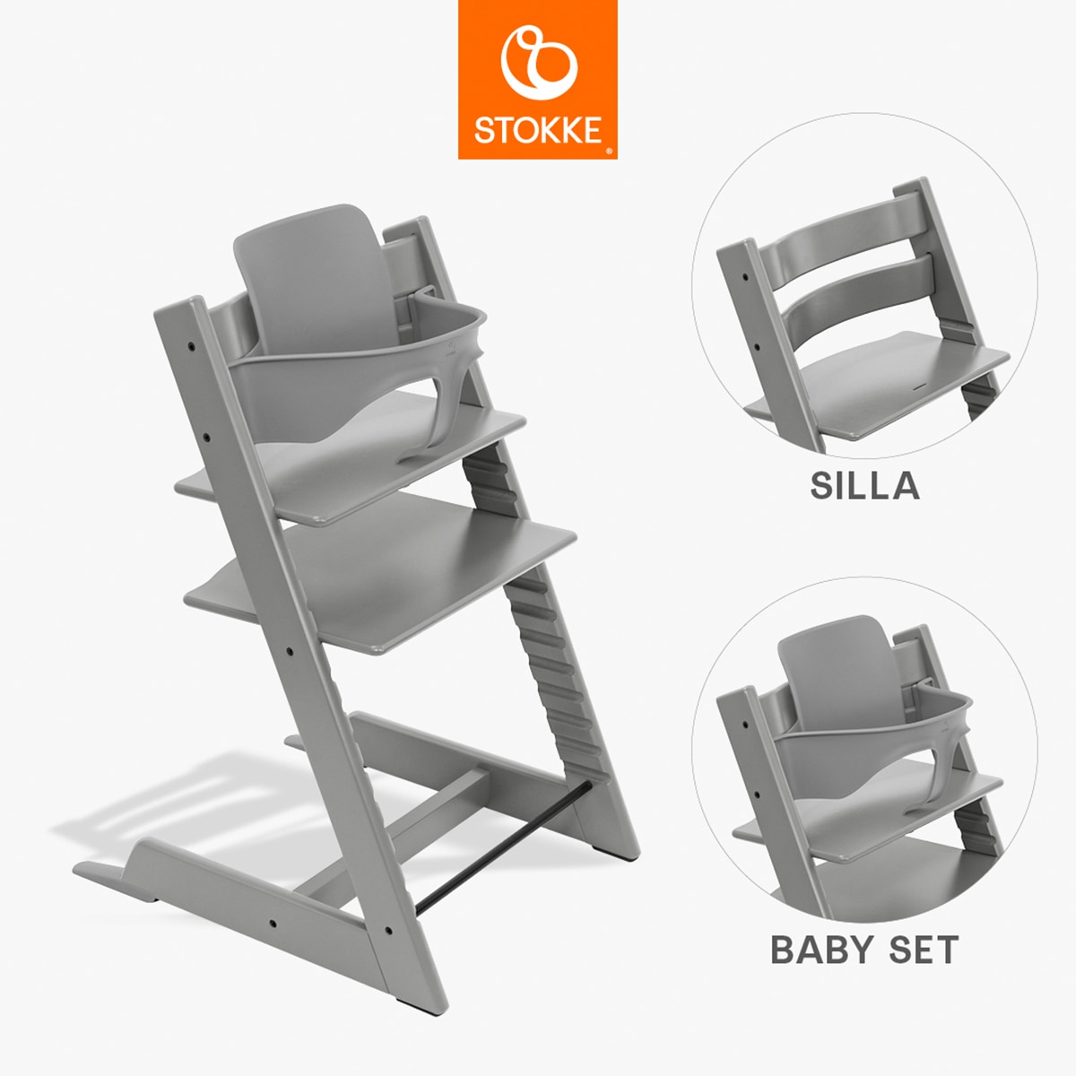 Tripp Trapp® Pack de Trona Gris · El Corte Inglés
