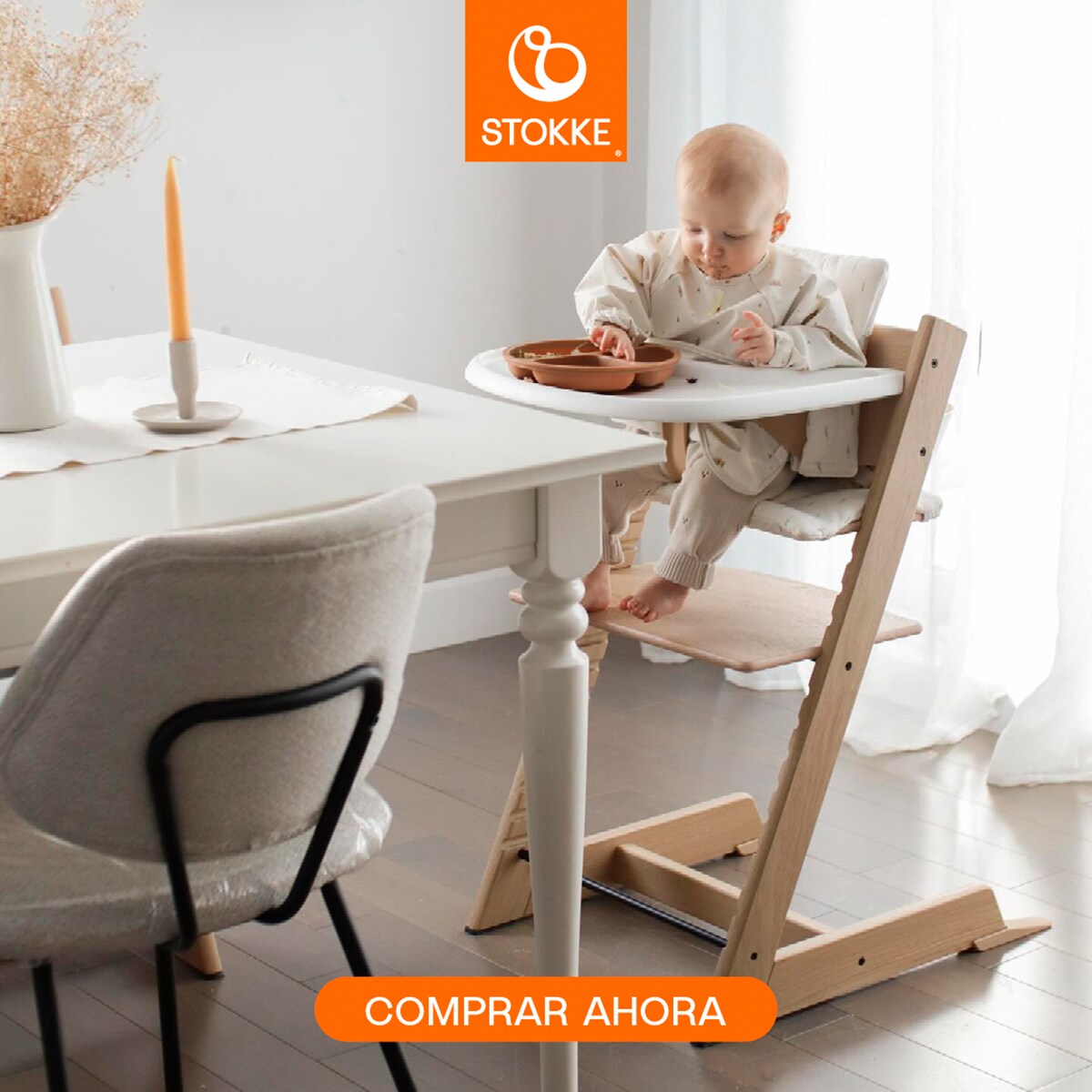 Pack de Cadeira de Refeição + Tabuleiro Tripp Trapp · Stokke · El Corte ...
