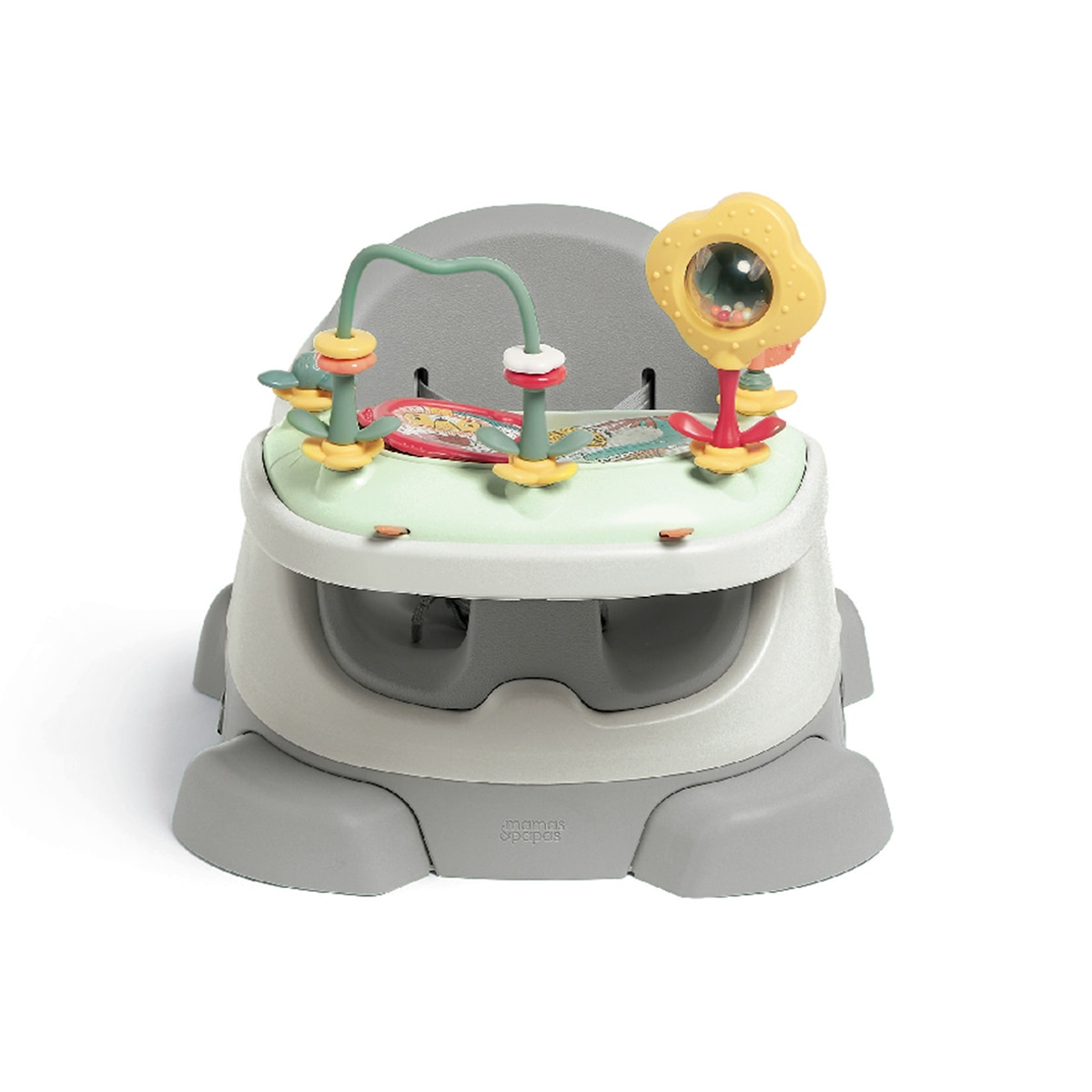 Centro de actividades y trona portatil Mamas & Papas Baby Bug Gris · El ...