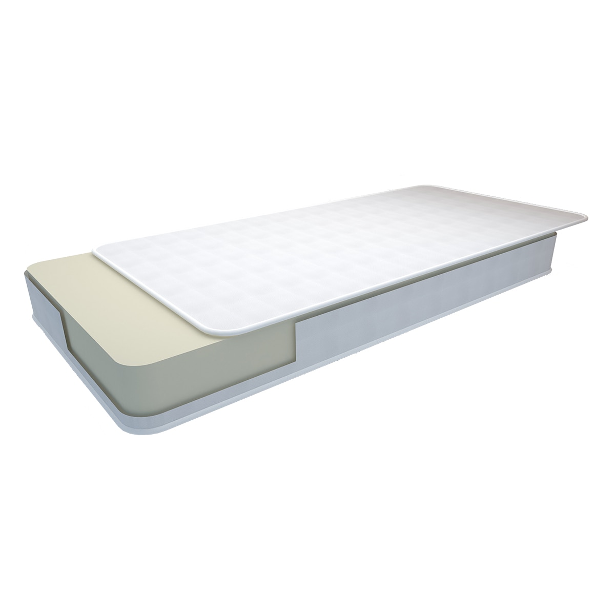 Colchón para Cuna La Cigüeña HR 10 cm. blanco Blanco · El Corte Inglés