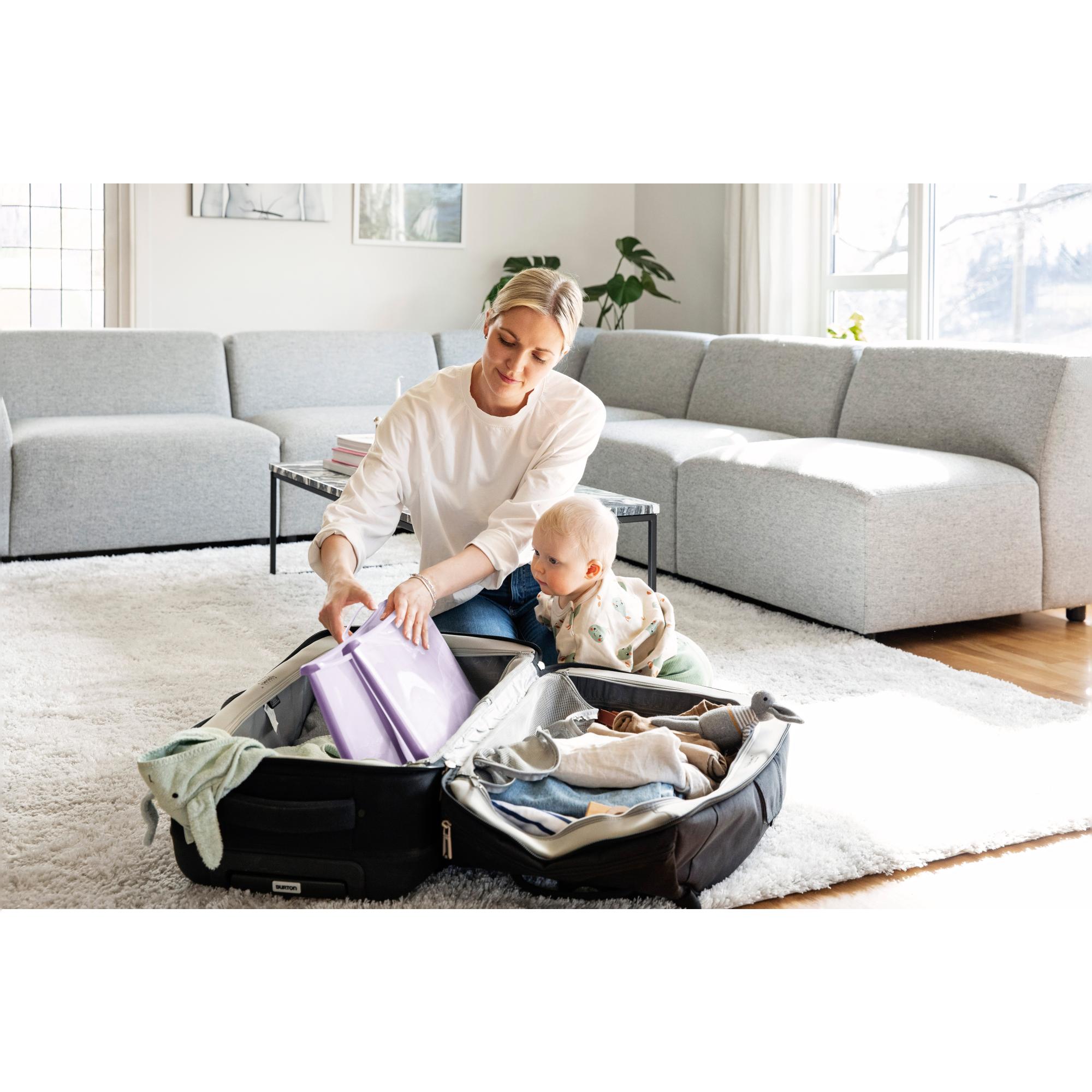Bañera plegable XL Stokke ® Flexi Bath con tapón sensible al calor ...
