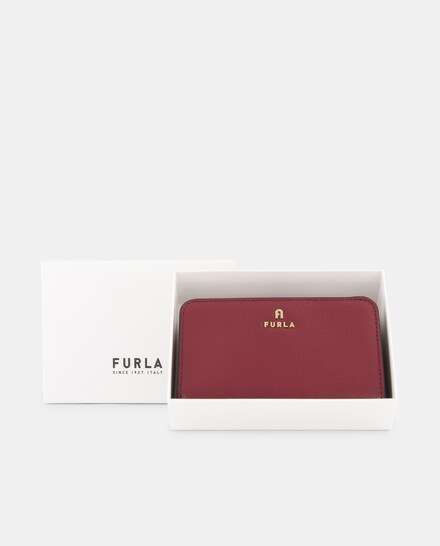 Cartera de piel roja · Furla · El Corte Inglés