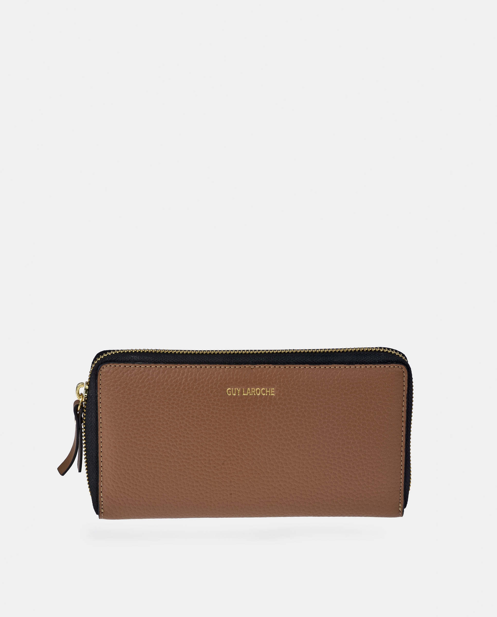 Monedero billetero grande cremallera mujer Guy Laroche en piel floater ...
